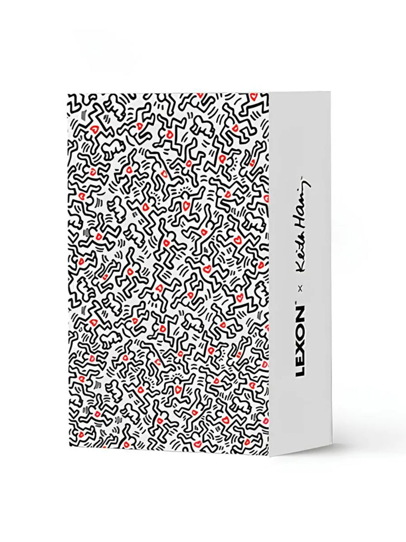 LEXON Gift Set - Lexon X Keith Haring - Love - White
