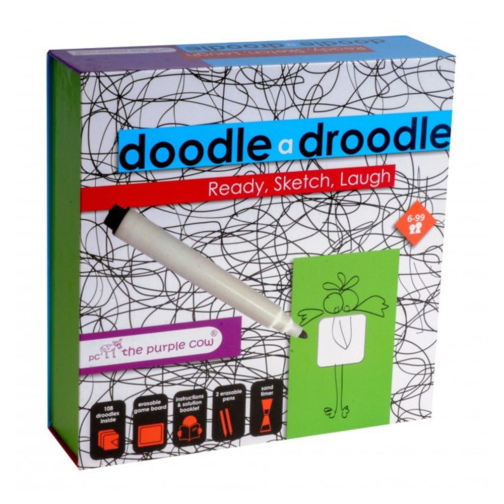 The Purple Cow Doodle a Droodle Drawing & Guessing Game